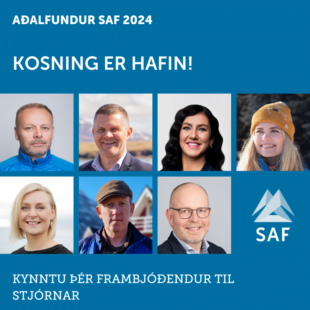 Rafrænar kosningar á aðalfundi SAF 2024 - SAF
